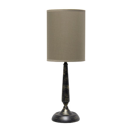 Simple Designs Traditional Candlestick Table Lamp - Oil Rubbed Bronze