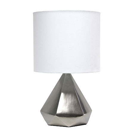 Click here for Simple Designs Solid Pyramid Metallic Base Table L... prices