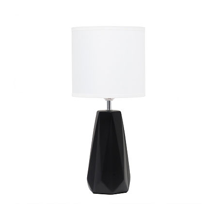 Click here for Simple Designs Ceramic Prism Base Table Lamp prices