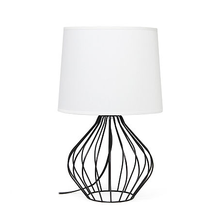 Click here for Simple Designs Geometrically Wired Table Lamp prices