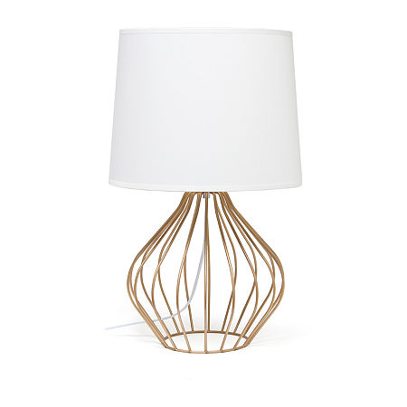 Click here for Simple Designs Geometrically Wired Table Lamp prices