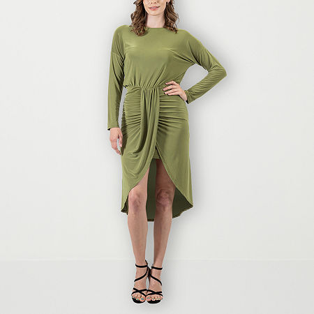 Click here for 24seven Comfort Apparel Womens Long Sleeve Maxi Dr... prices