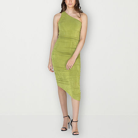 Click here for 24seven Comfort Apparel One Shoulder Ruched Bodyco... prices