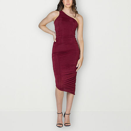 Click here for 24seven Comfort Apparel One Shoulder Ruched Bodyco... prices