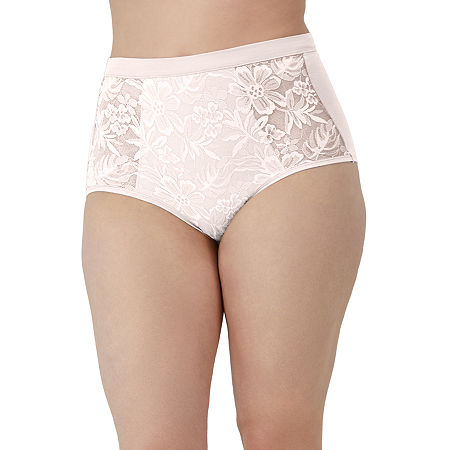 Click here for Bali Breathe Cotton Modal Lace High Rise Brief DFC... prices