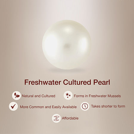Click here for Cultured Freshwater Pearl Sterling Silver Ring  7... prices