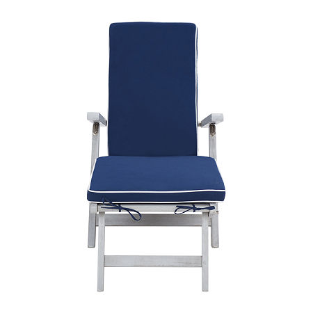 Holmen Outdoor Lounge Chair - Grey/Navy