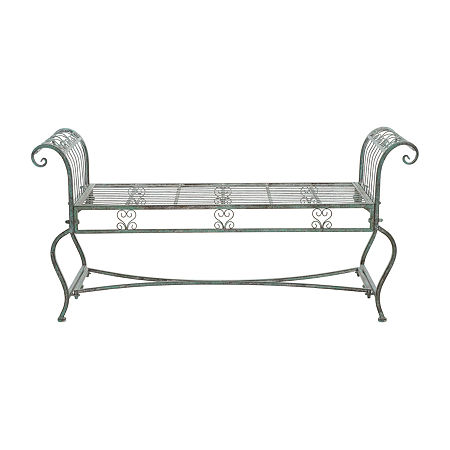 Click here for Brielle Patio Collection Bench  One Size  Green prices