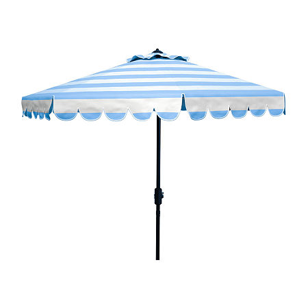 Click here for Safavieh Maui Single Scallop Striped 9Ft Crank Pus... prices