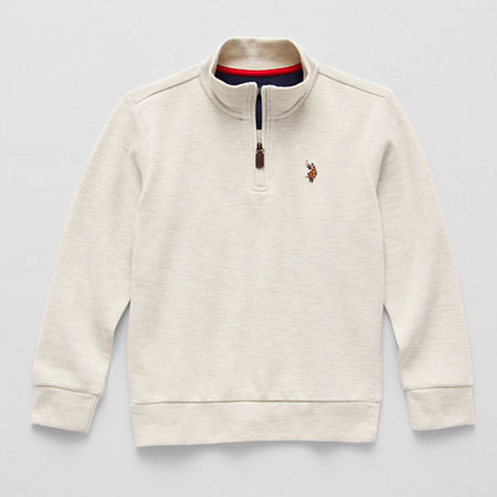 Click here for U.S. Polo Assn. Little & Big Kid Boys Mock Neck Lo... prices