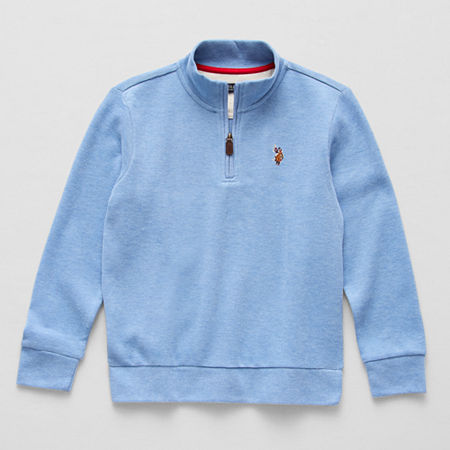 Click here for U.S. Polo Assn. Little & Big Kid Boys Mock Neck Lo... prices