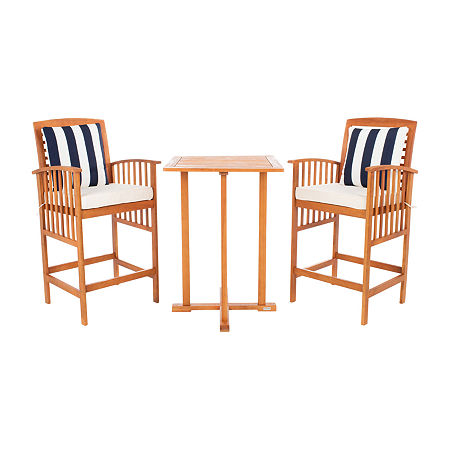 Click here for Pate 3 Pc Bar Height Outdoor Bistro Set - Natural/... prices