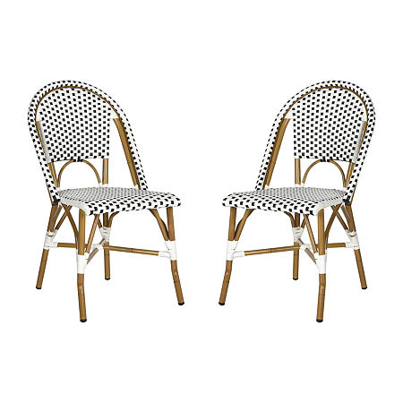 Safavieh Salcha Indoor-Outdoor French Bistro Side Chair  Set of Two