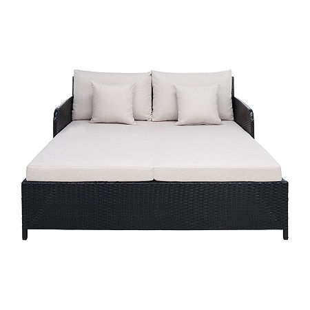 Click here for Cadeo Patio Collection Sofa  One Size  Black prices