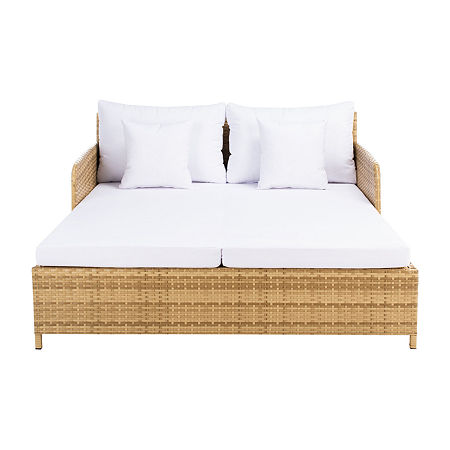 Click here for Cadeo Patio Collection Sofa  One Size  White prices