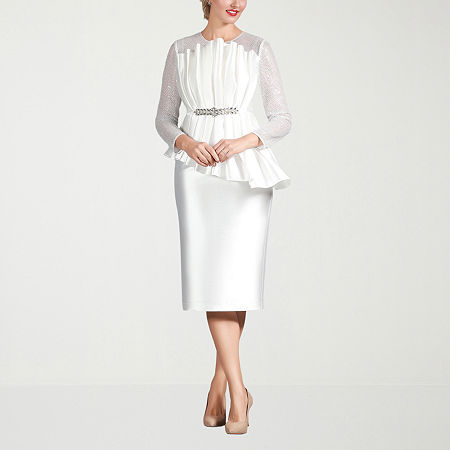 Click here for Giovanna Signature Womens Long Sleeve Embellished... prices