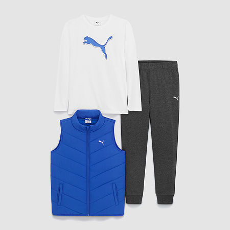 Click here for PUMA Big Kid Boys 3-pc. Pant Set  Small (8)  Blue prices