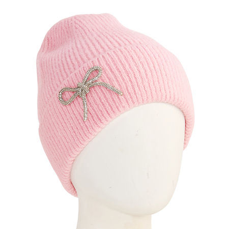 Click here for Mixit Embellished Womens Beanie  One Size  Pink prices