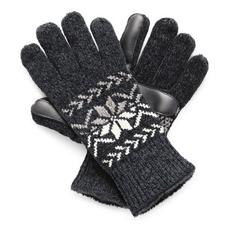 Click here for Isotoner Recycled Chenille Snowflake With Smartouc... prices