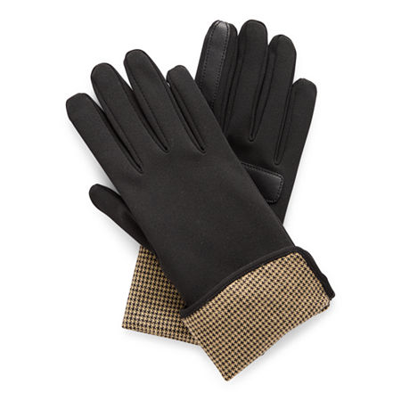 Click here for Isotoner Spandex With Herringbone Lining 1 Pair Gl... prices