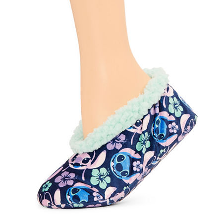 Click here for Fuzzy Womens Multi-Pack 1 Pair Lilo & Stitch Slipp... prices