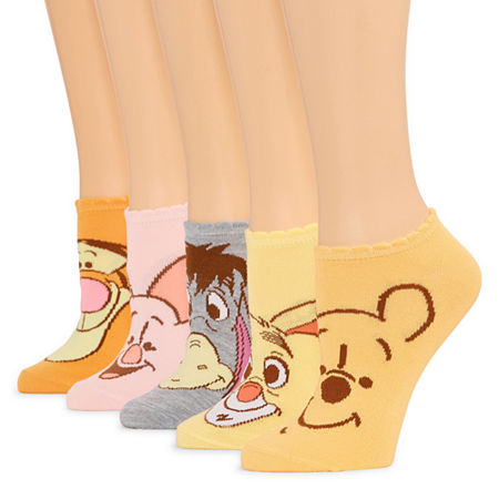 Click here for Womens Breathable Multi-Pack 5 Pair Winnie The Poo... prices