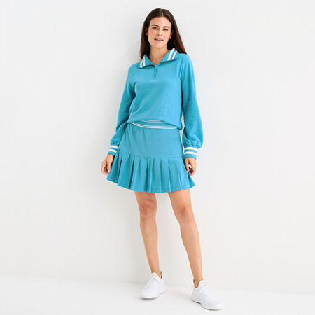 Click here for St. Johns Bay Womens Mid Rise Skort  Xx-large  Blu... prices