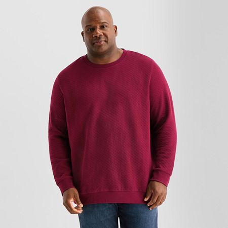 Click here for Shaquille ONeal XLG Textured Fleece Mens Crew Neck... prices