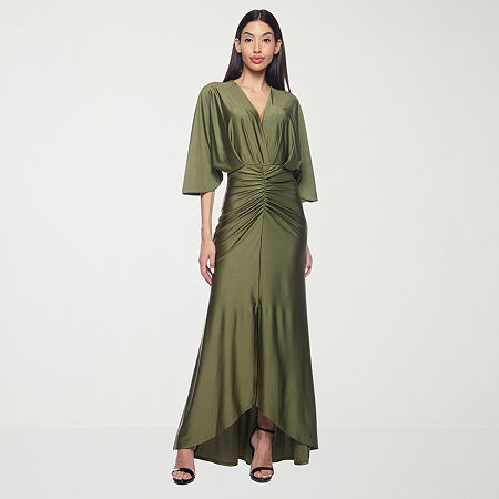 Click here for Premier Amour Womens 3/4 Sleeve Evening Gown  6  G... prices