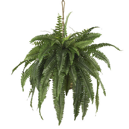 Click here for Nearly Natural 22in Green Fern Artificial Plant  O... prices