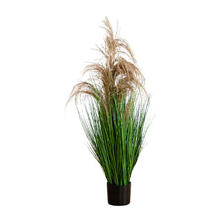 Click here for Nearly Natural 4ft. Green Pampas Grass Artificial... prices