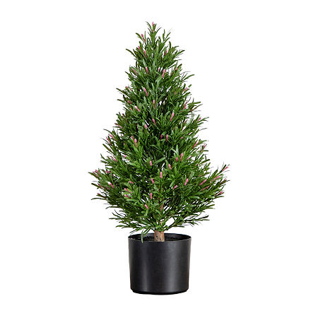 Click here for Nearly Natural 2ft. Green Rosemary Topiary  One Si... prices