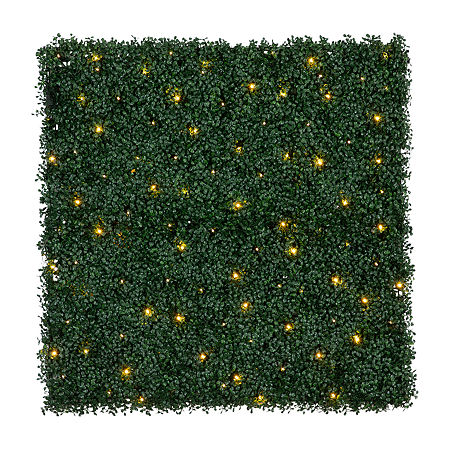 Click here for Nearly Natural 40in. X 40in. Green Lighted Boxwood... prices