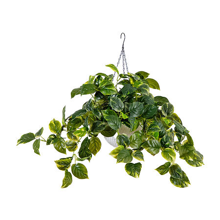 Click here for Nearly Natural 24in. Green Lighted Pothos Artifici... prices
