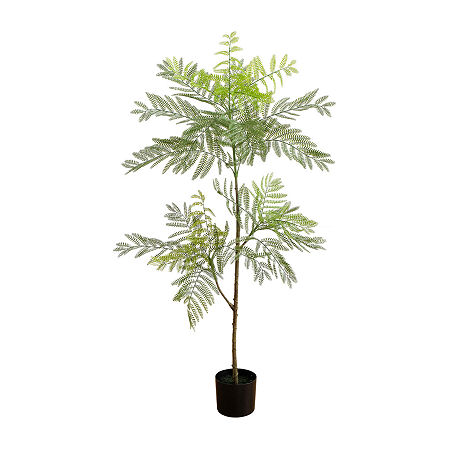 Click here for Nearly Natural 5ft. Green Minimalist Jacaranda Art... prices