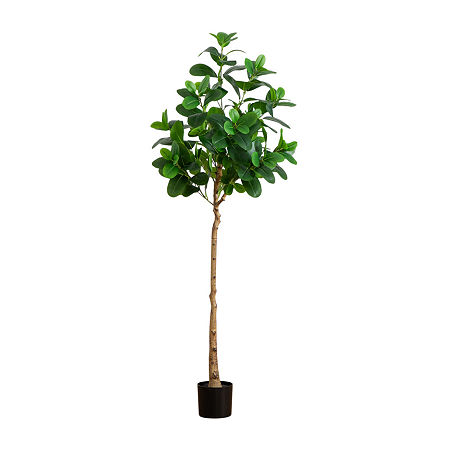 Click here for Nearly Natural 6ft. Green Audrey Ficus Indoor Arti... prices
