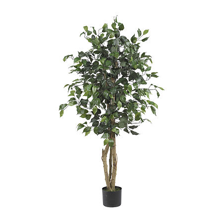Click here for Nearly Natural 4ft. Green Ficus Indoor Artificial... prices