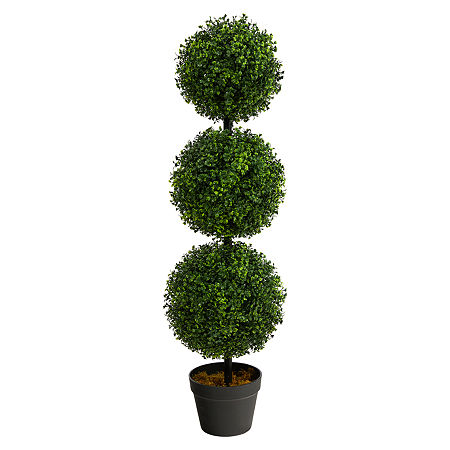 Click here for Nearly Natural 3ft. Green Boxwood Topiary  One Siz... prices