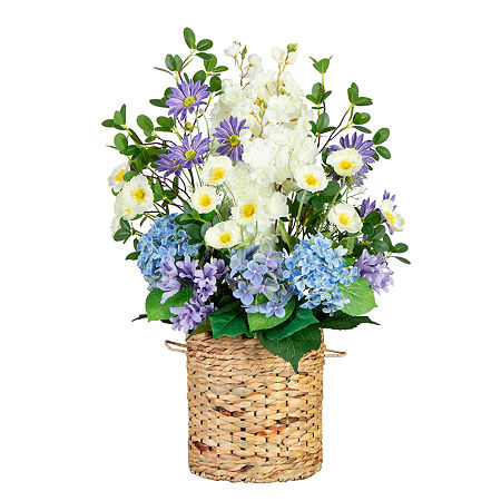 Click here for Nearly Natural 31in Mixed Flower And Hydrangea Flo... prices