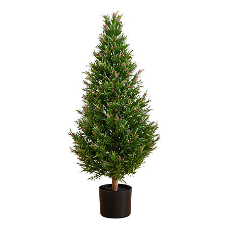 Click here for Nearly Natural 3ft. Green Rosemary Topiary  One Si... prices