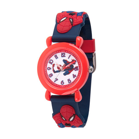 Click here for Marvel Spiderman Boys Blue Strap Watch Wma000161... prices