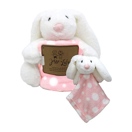 Click here for Jesse & Lulu Baby Girls Plush Toy with Blanket and... prices