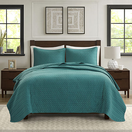 Click here for Madison Park Velvet Touch 3-Pc. Quilt Set  King -... prices