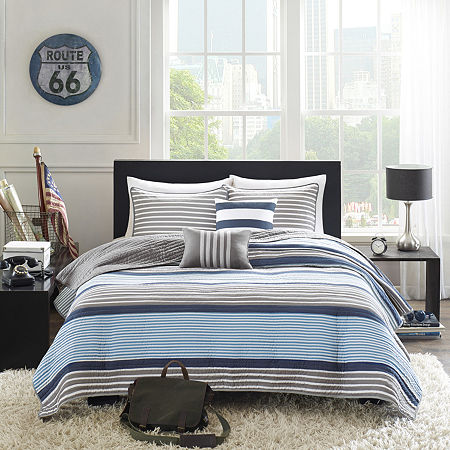 Click here for Intelligent Design Paul 5-Pc. Quilt Set  Full/Quee... prices