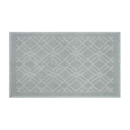 Click here for Martex Geo Bath Rug  One Size  Gray prices