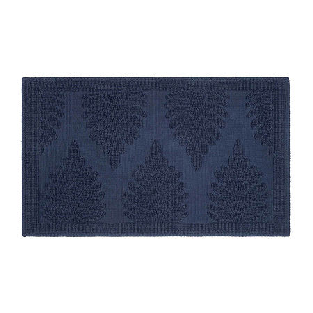 Click here for Martex Fern Ogee Bath Rug  One Size  Blue prices