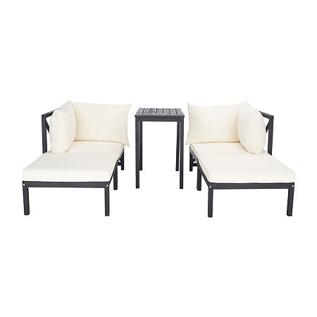Click here for Ronson 5 Pc Sectional Set - Dark slate grey/beige prices
