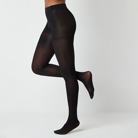 Mixit Womens Opaque Tights  Large  Black