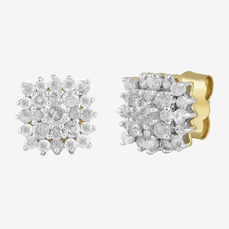 Click here for Womens 1 CT. T.W. Natural White Diamond 10K Gold 2... prices