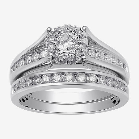 Click here for Womens 1 CT. T.W. Natural White Diamond 14K Gold R... prices
